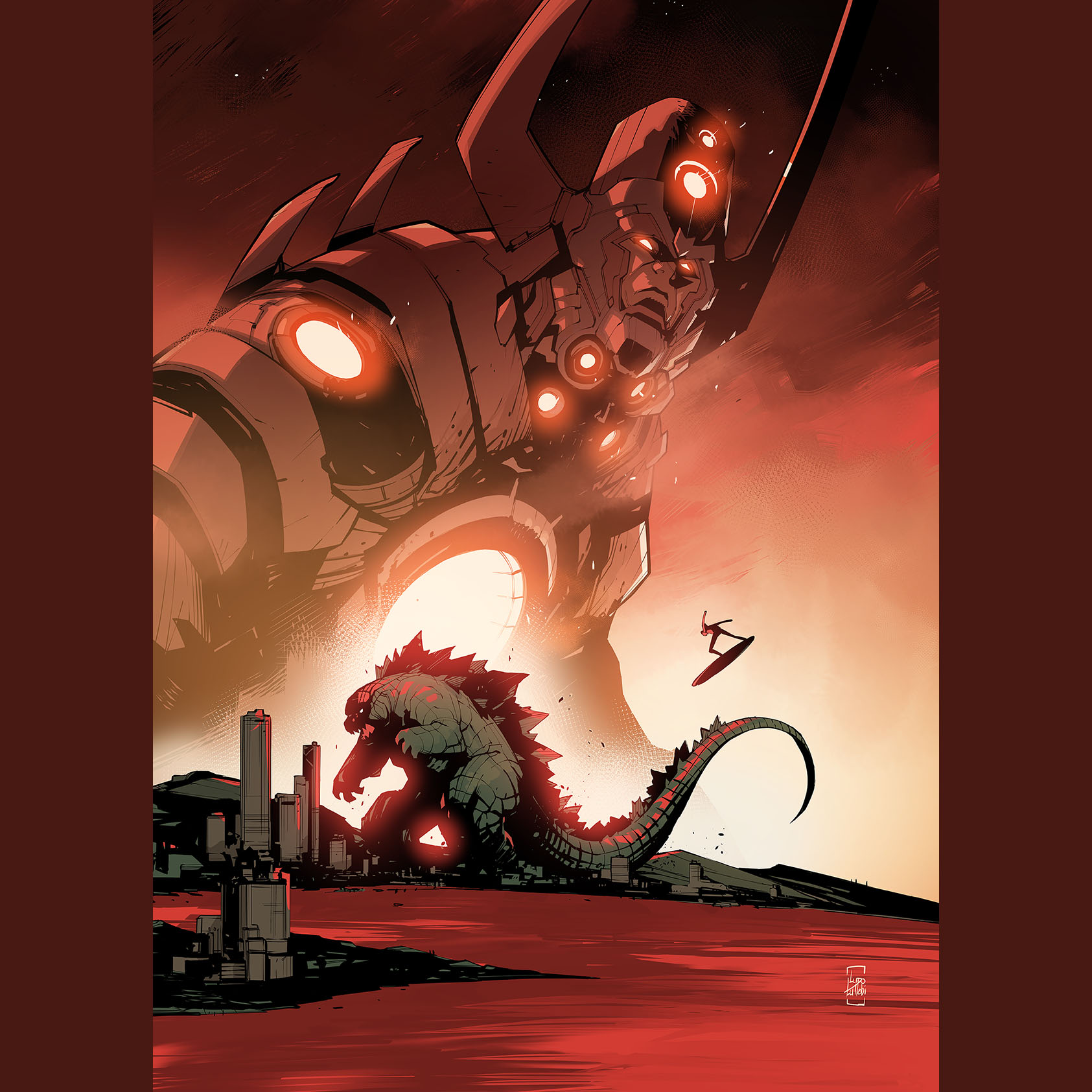 Galactus Vs Godzilla