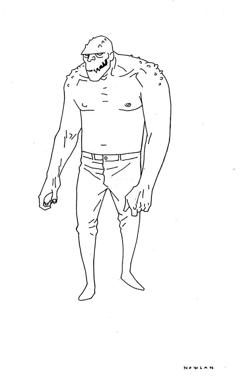 Killer Croc Kleurplaten