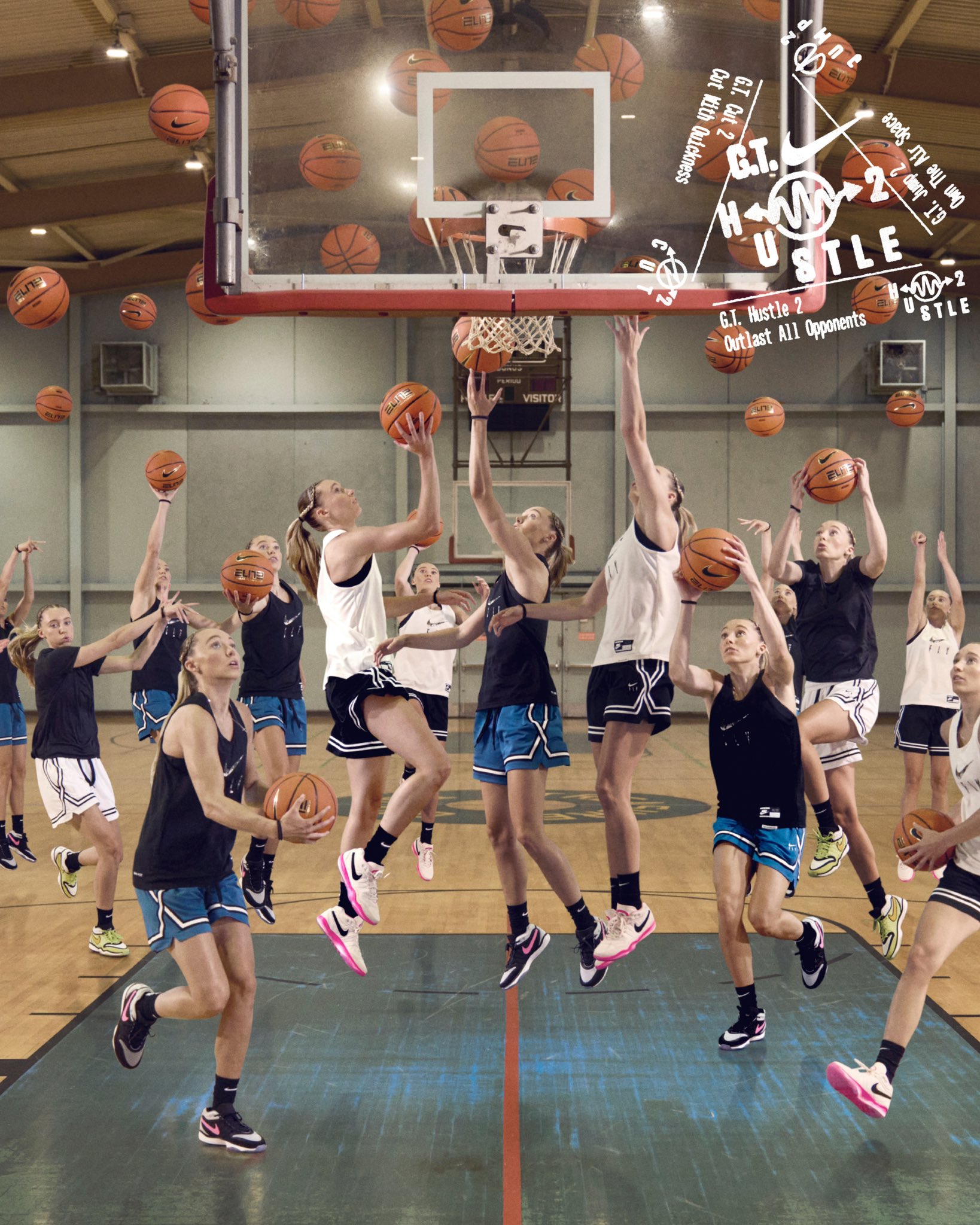 Hustle Girls Basketball Play