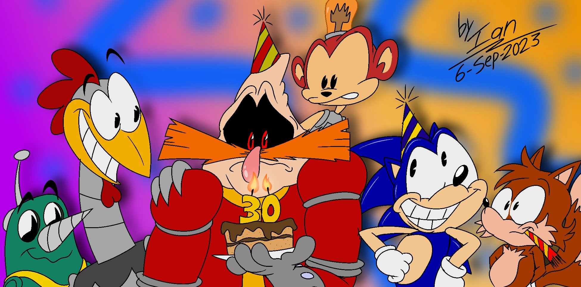 Avonturen Van Sonic The Hedgehog Scratch En Grounder Adventures Of
