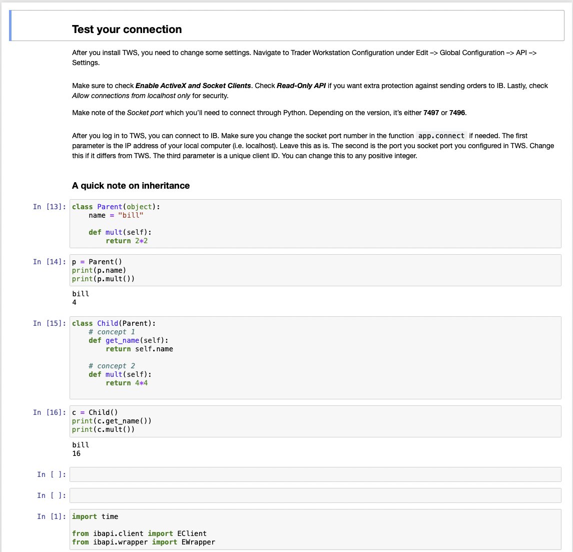 Google "algorithmic trading" and get 70,000,000 results. Google "python ...