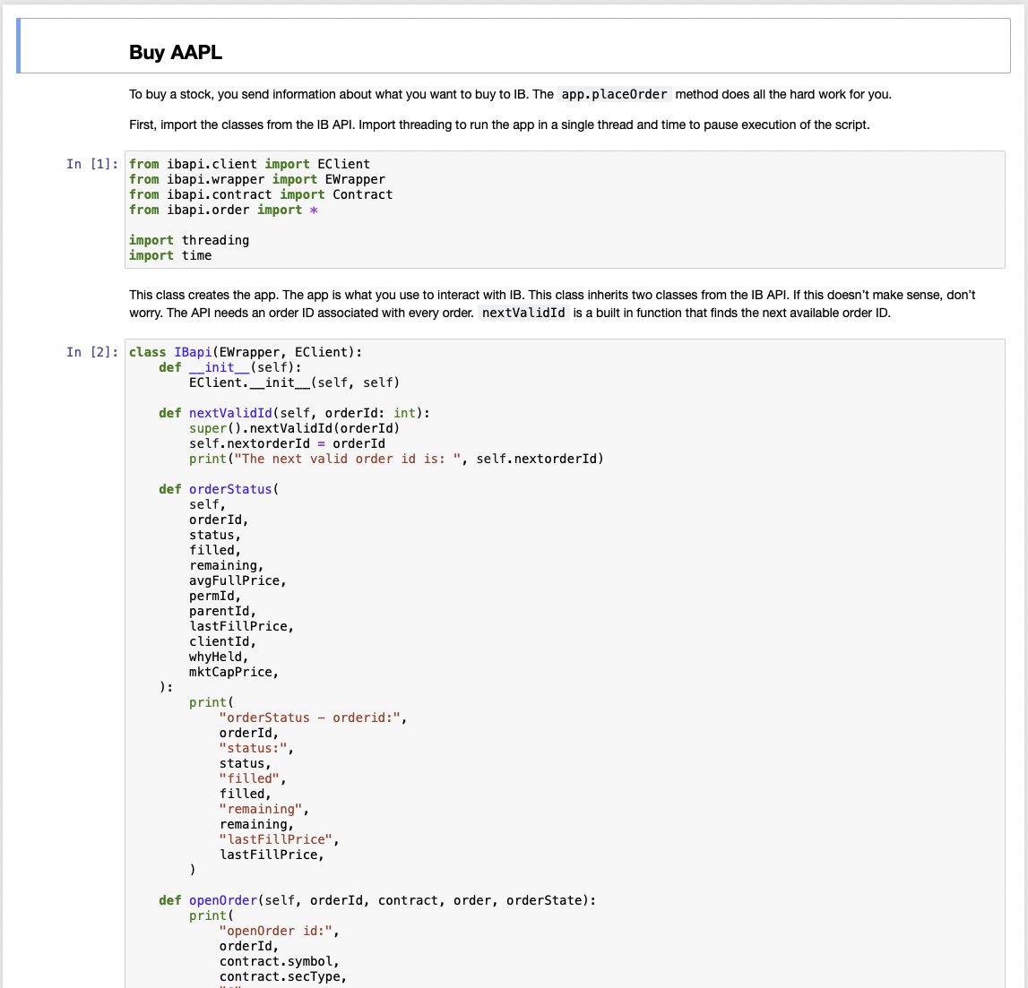 Google "algorithmic trading" and get 70,000,000 results. Google "python ...