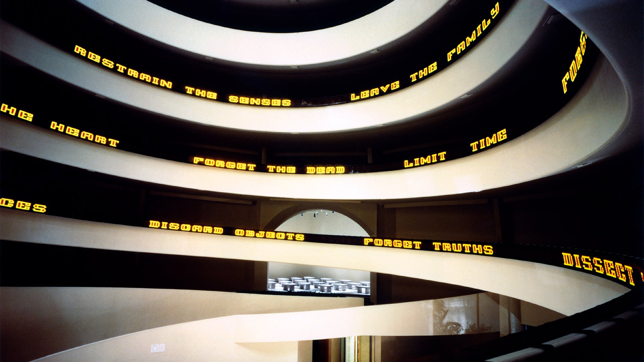 Jenny Holzer Guggenheim Museum