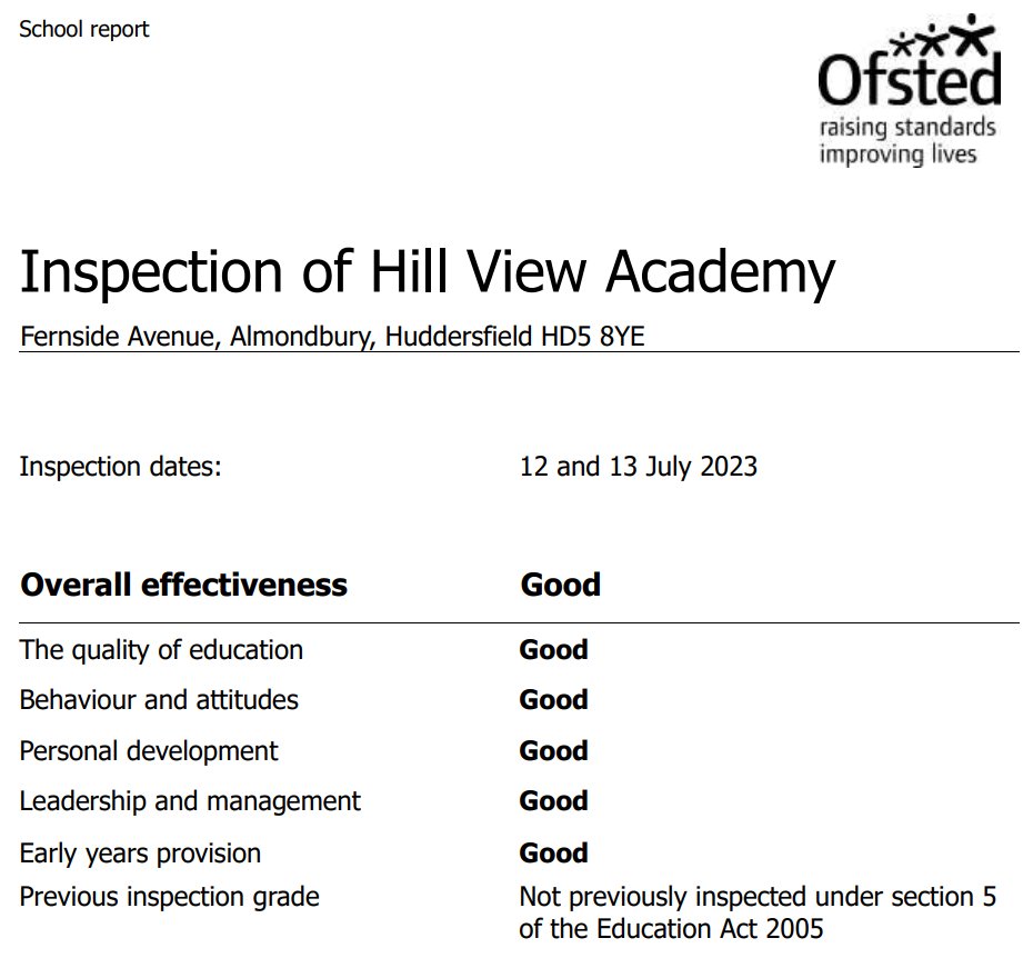 Homepage - Hill View Academy