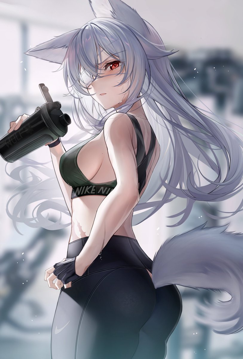 「銀髪とけもみみ #私の作品知ってもらえたら幸せの極み」|河地りん@次GWﾃｨｱ_G-55bのイラスト