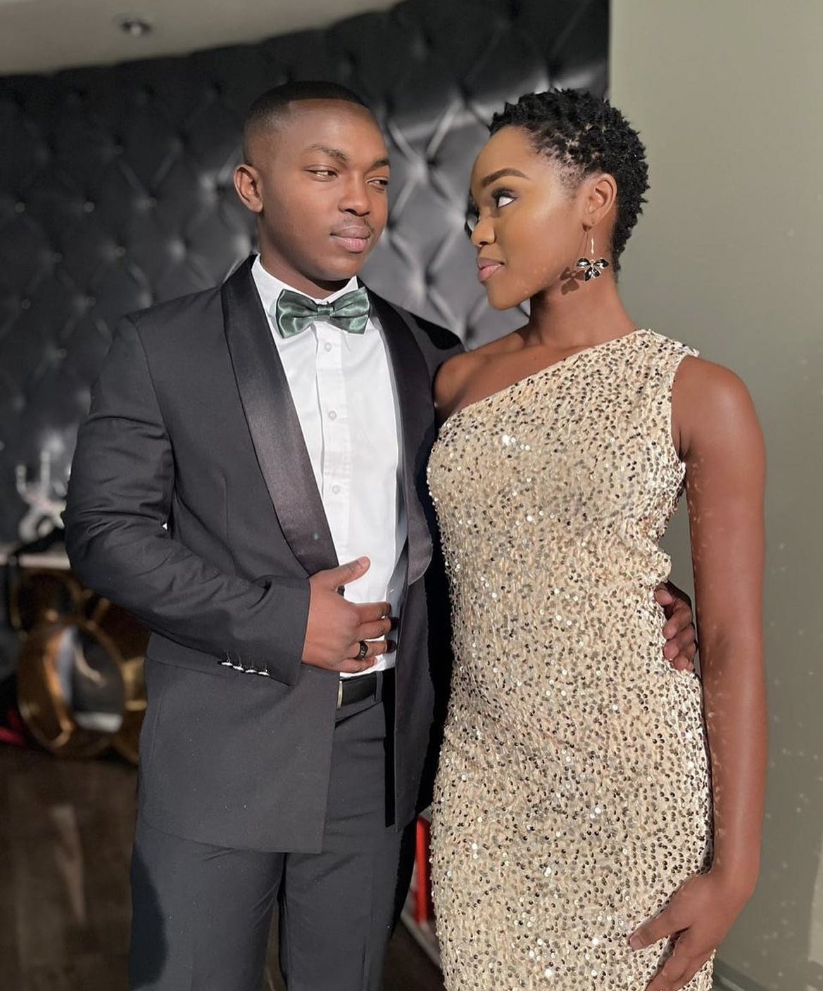 Vuyo Biyela and Luyanda Zwane: The Couple Captivating Hearts with Their Elegance and Style ️😍 - News
