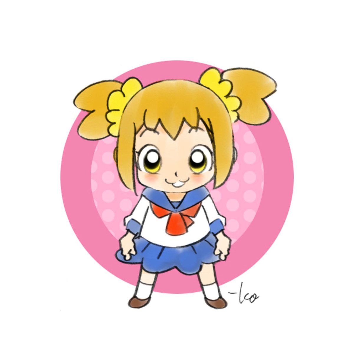 ポプ子 「#POPTEAMEPIC 」|竹内 高 (Ko Takeuchi)のイラスト