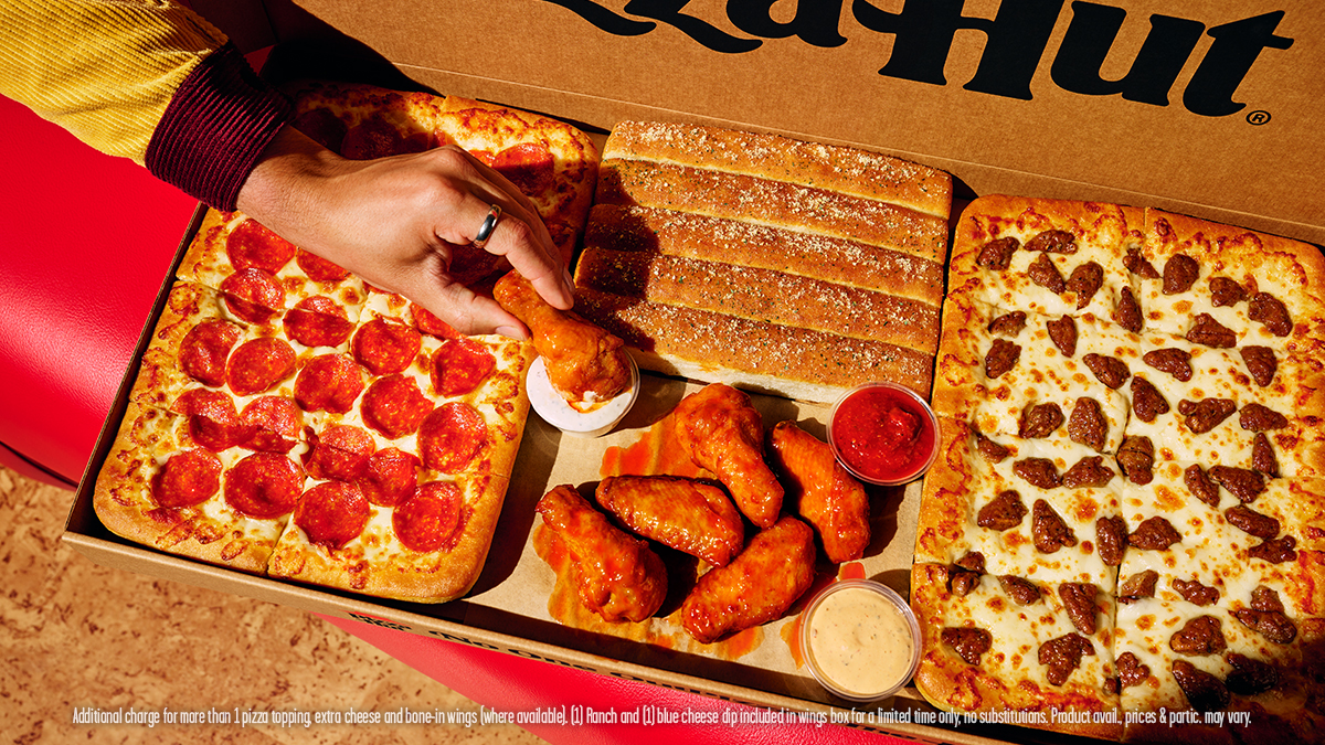 Pizza Hut Square Pizza