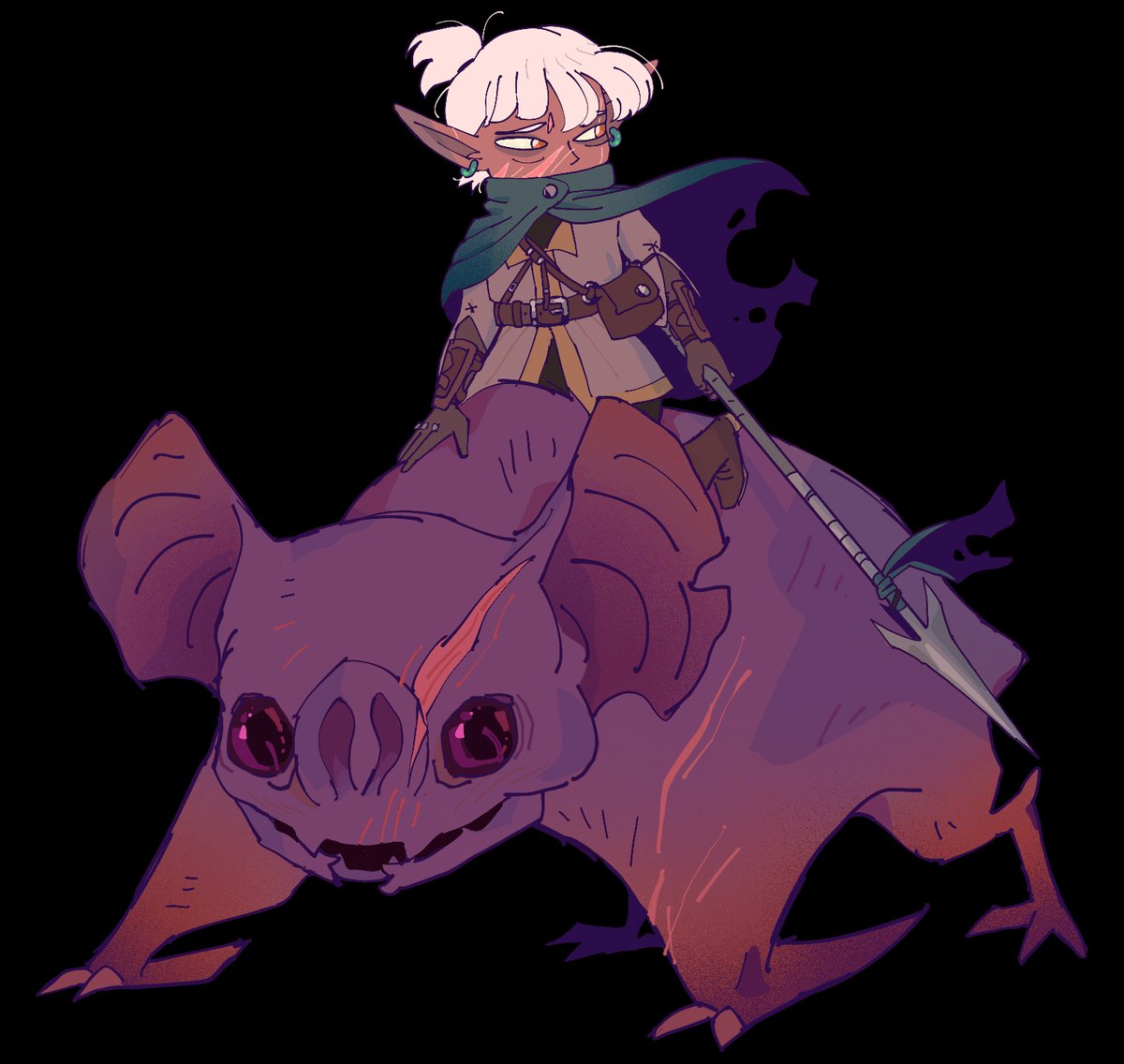 「Some of my friends and i's dnd bbs (mine」|BRIGのイラスト