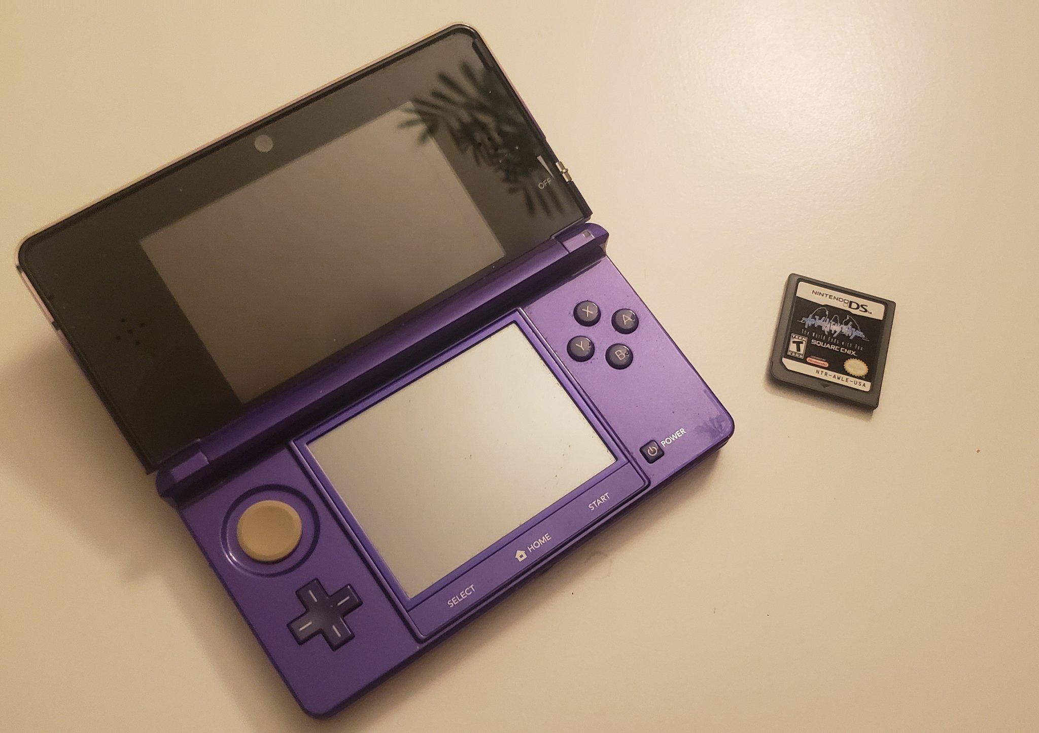 Nintendo 3ds Midnight Purple Box