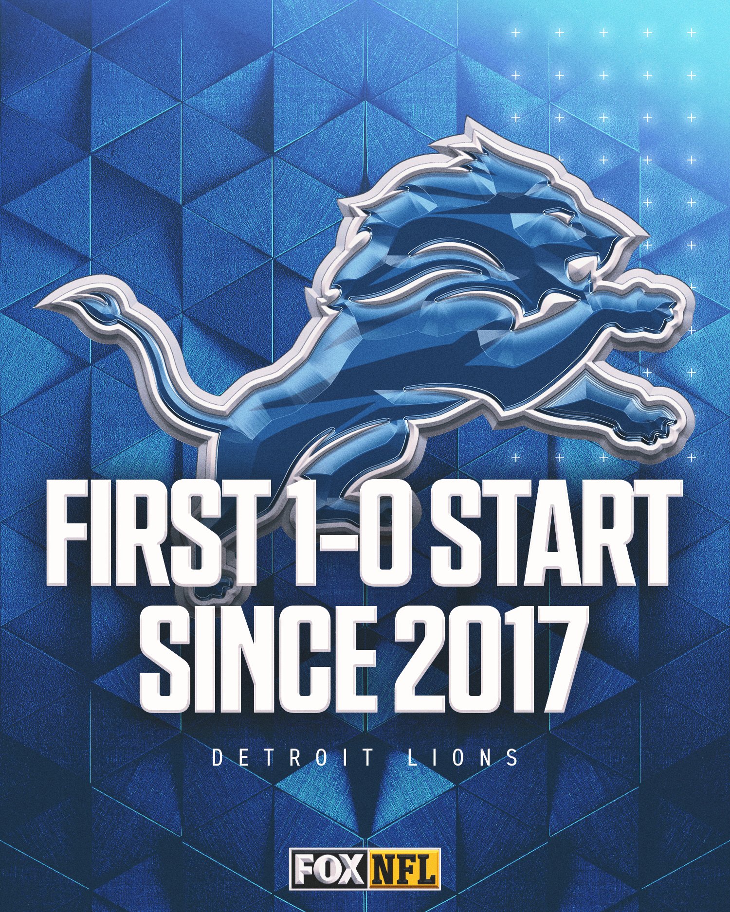 Fox Detroit Lions Logo Lions Vs. Rams Week 1 | Detroit Lions Live CURE