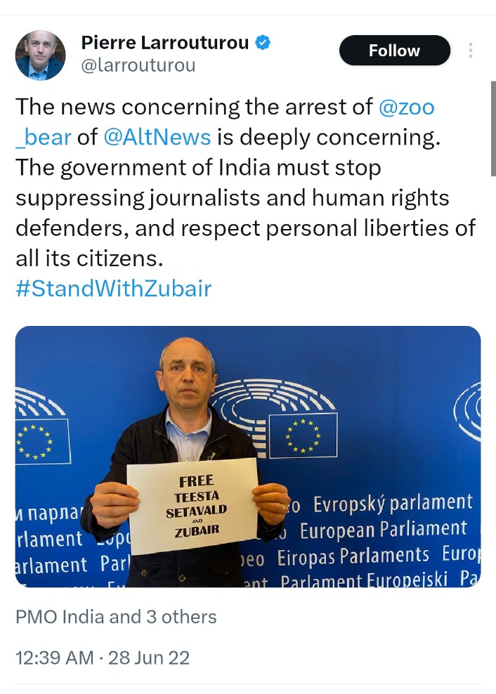 If u think Zubair is just an ordinary fack checker than u r wrong When ...