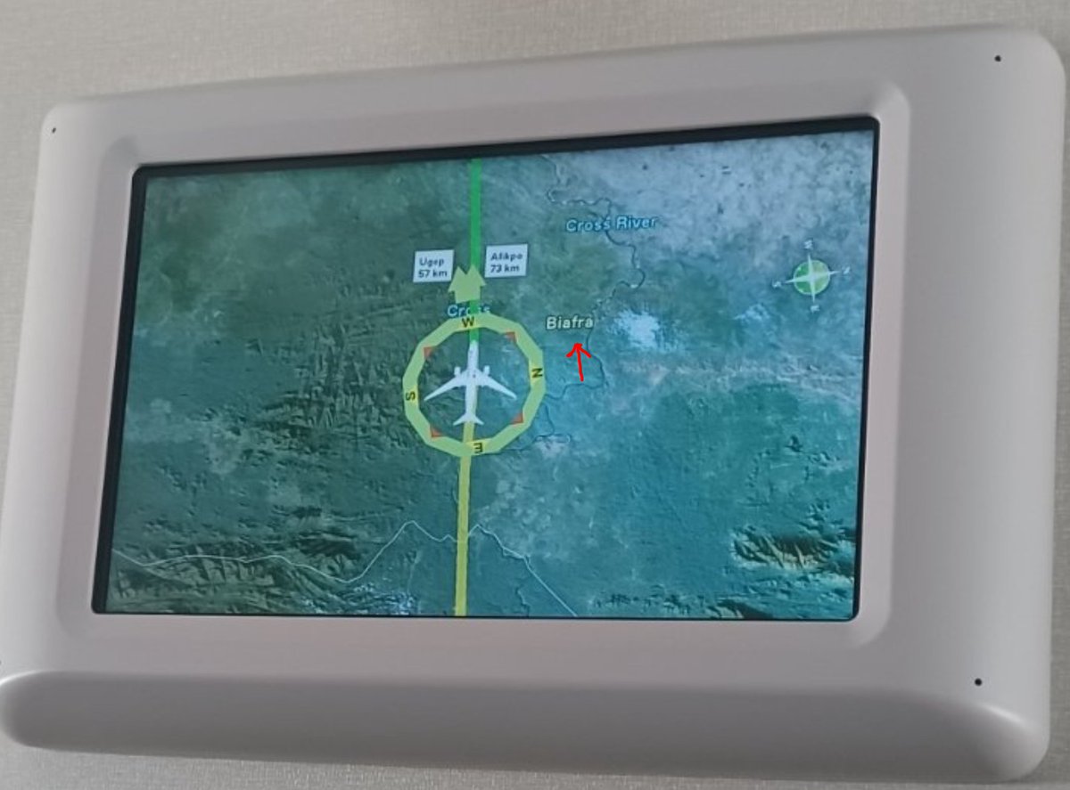 Was on an Ethiopian Airlines flight, on route to Enugu from Cotonou. To ...