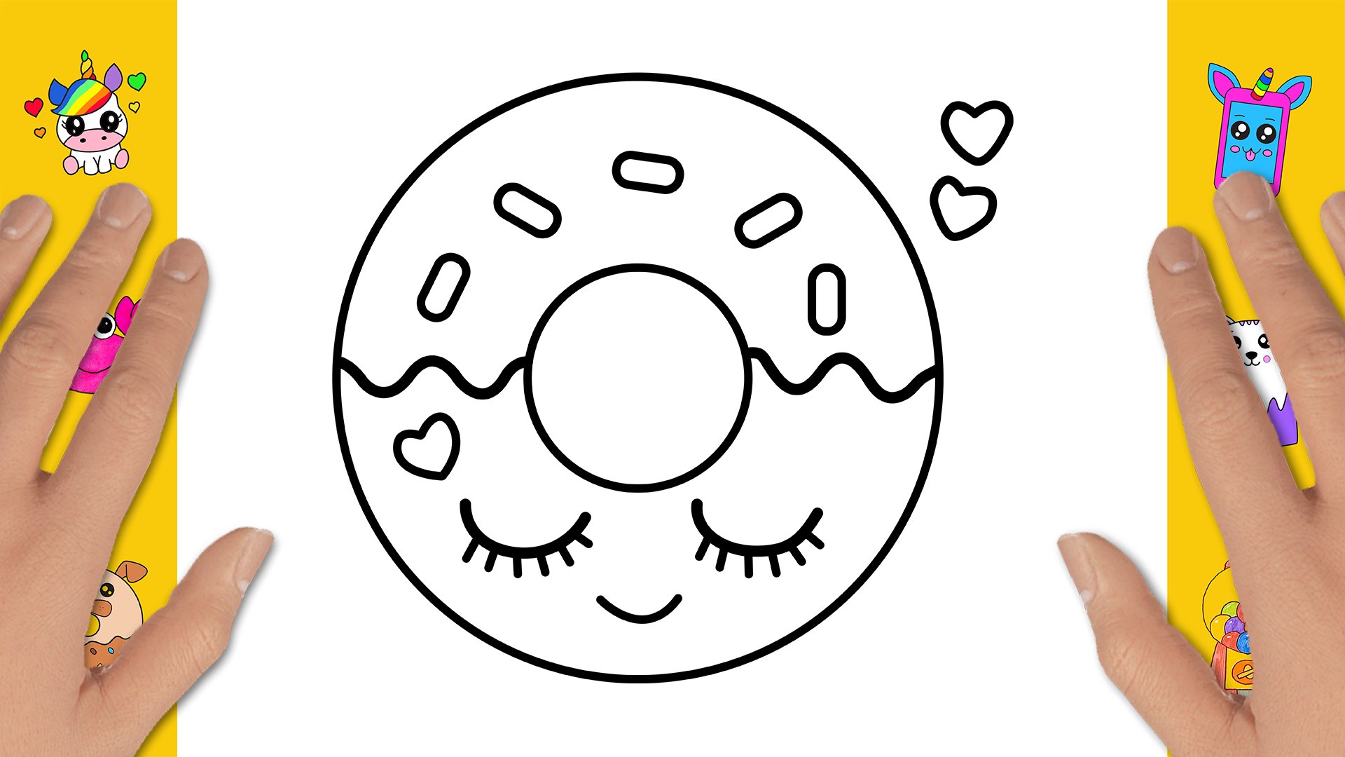 How To Draw A Donut