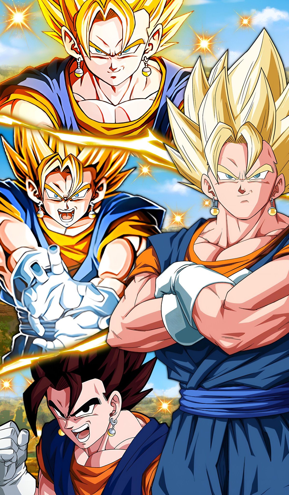 Vegito Wallpaper Vegito DRAGON BALL Wallpaper By AKABEC0 #4205362