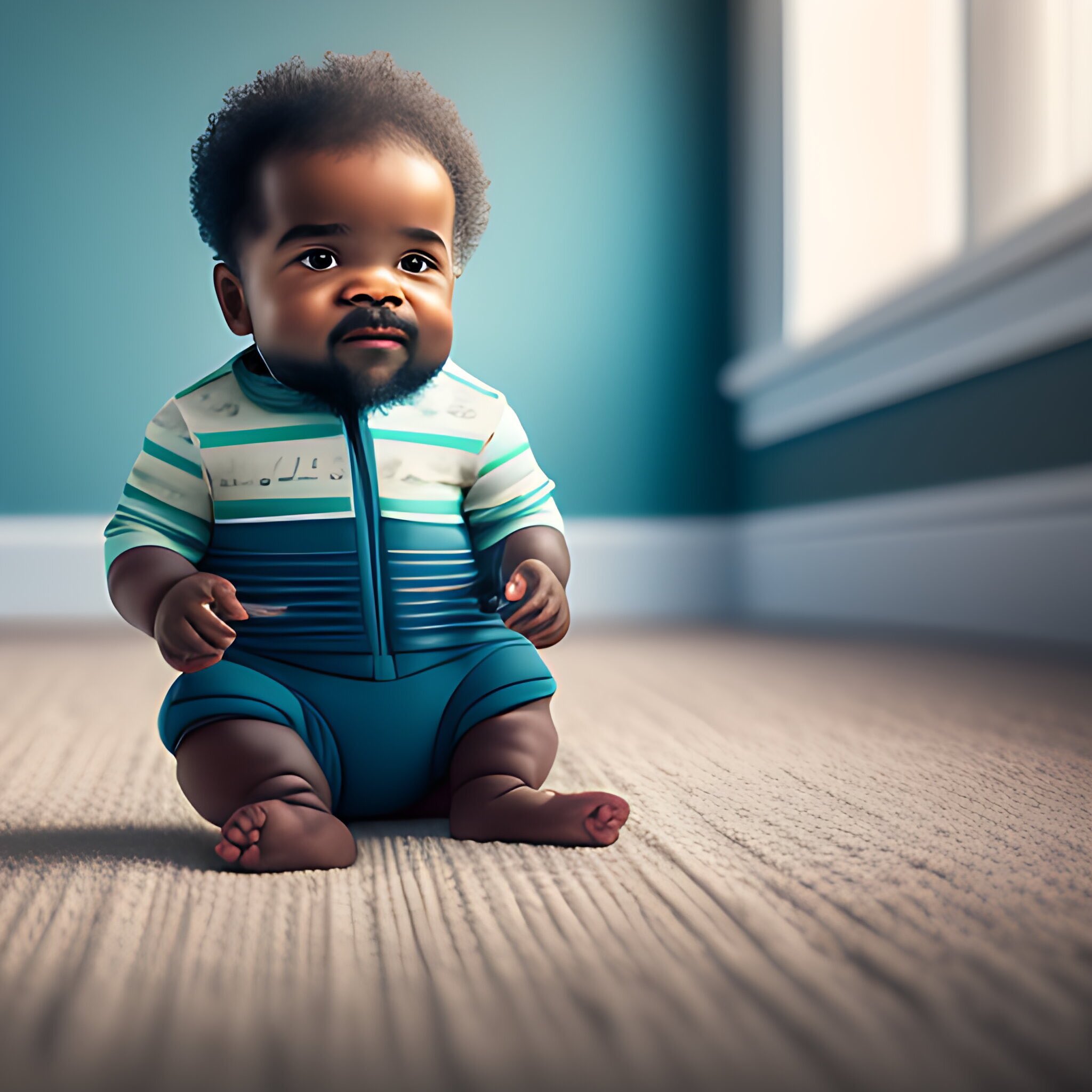 Strong Black Baby