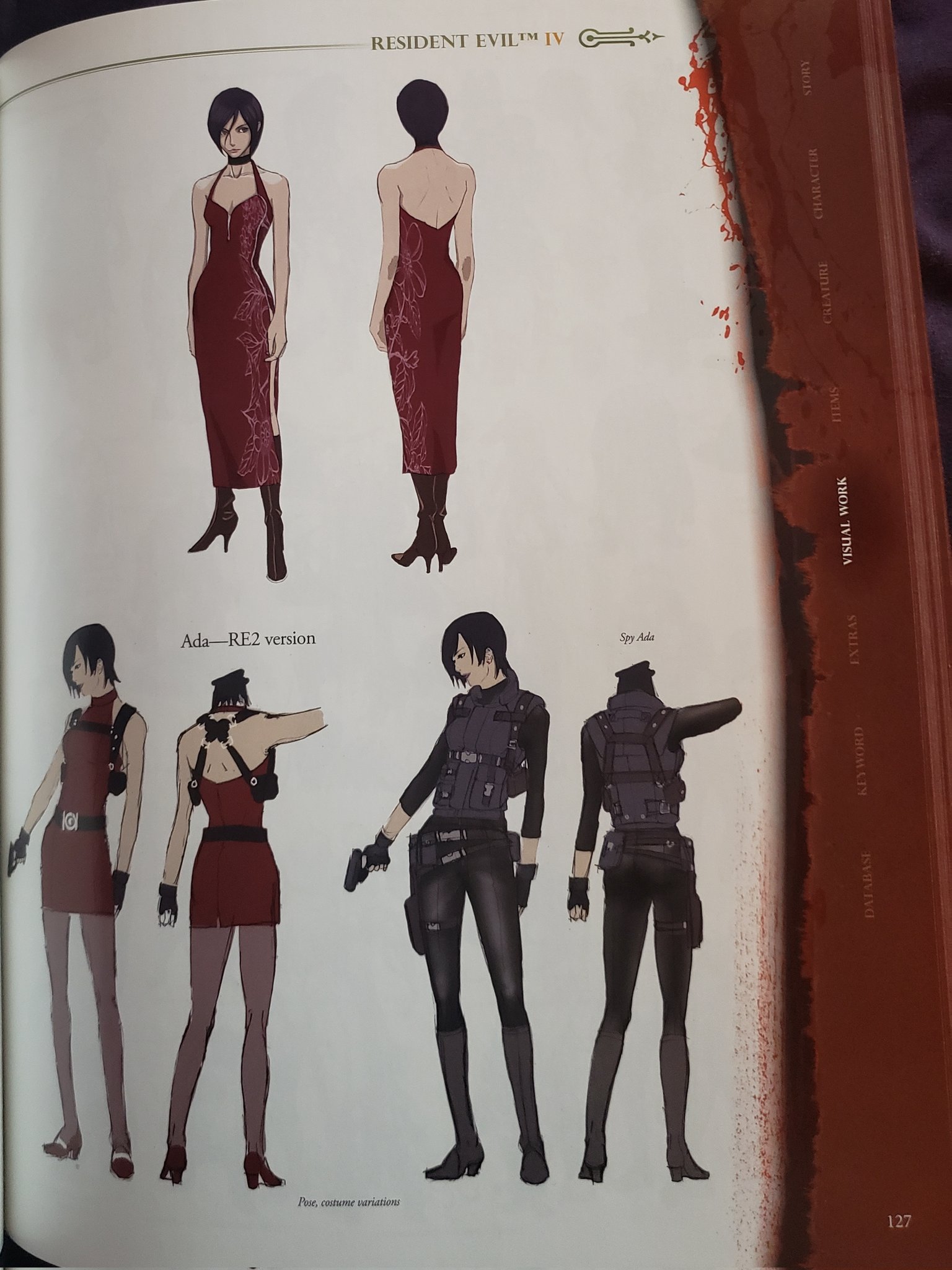 Ada Wong Resident Evil 4 Drawing