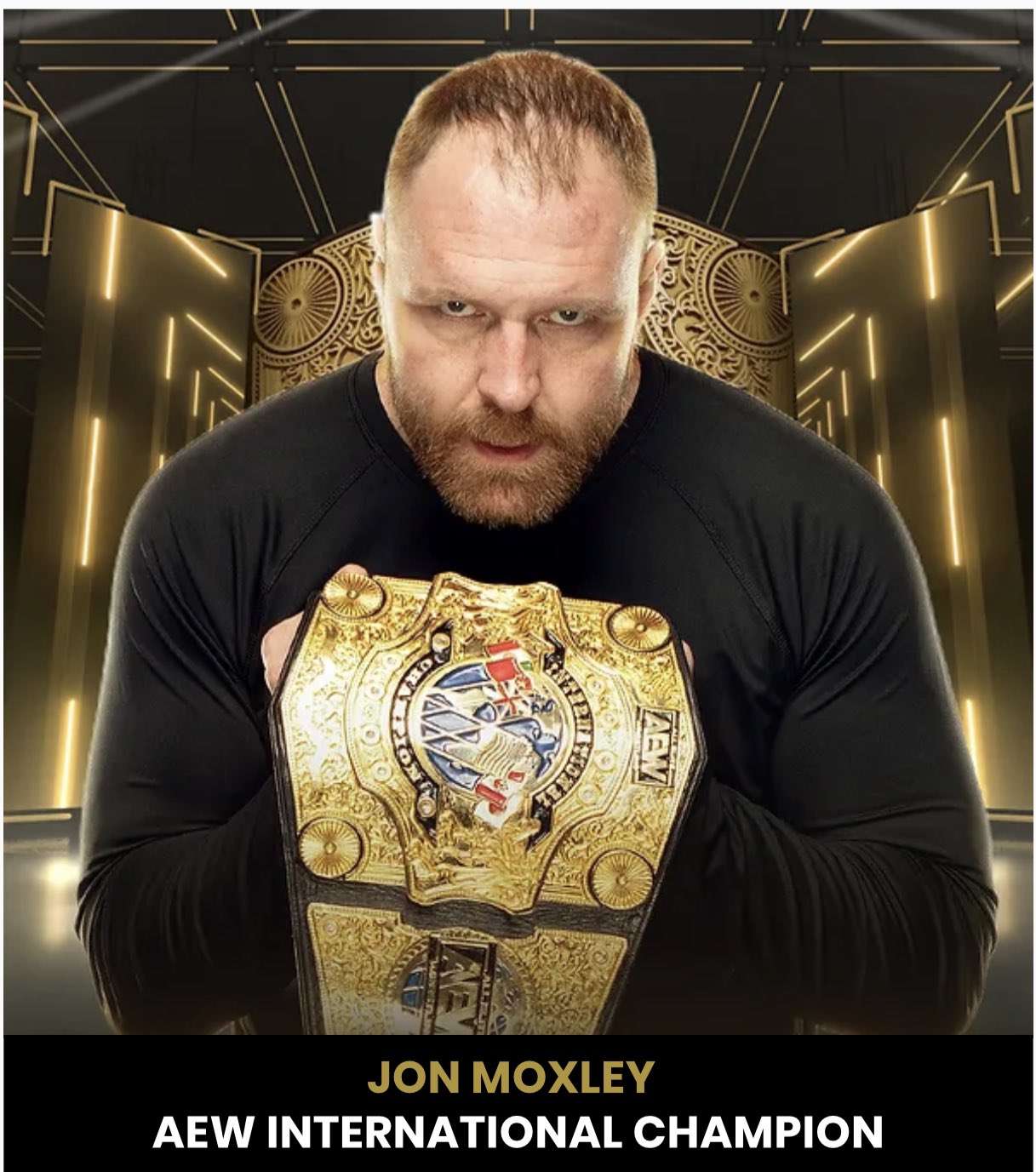 Pancarta De Jon Moxley
