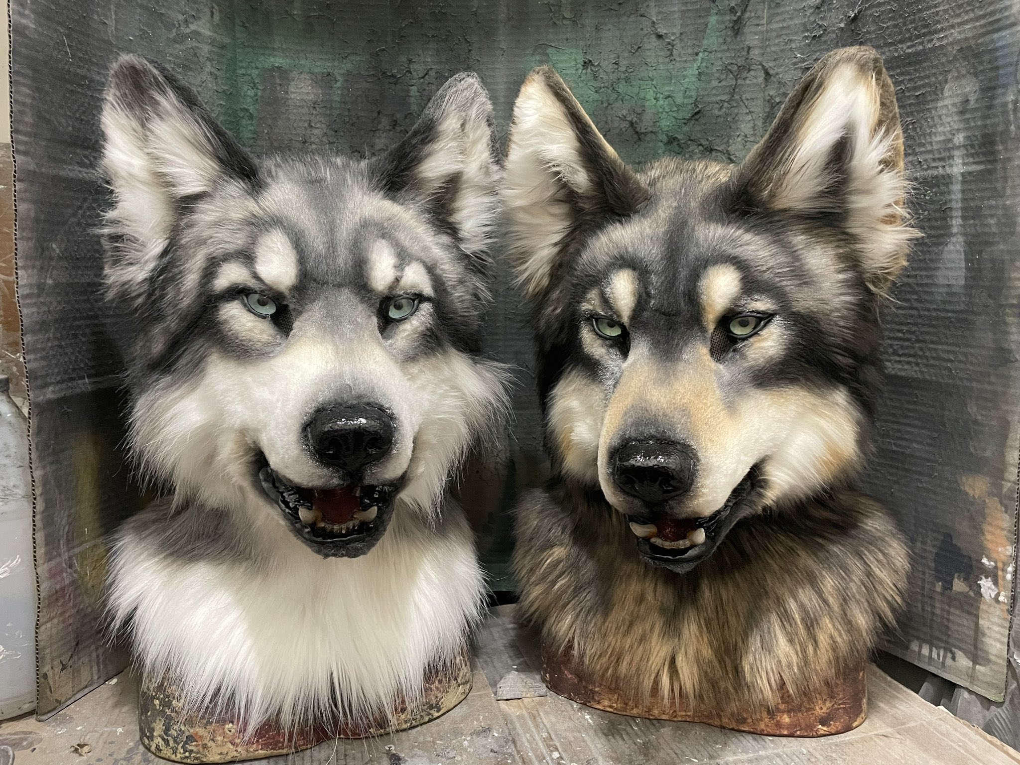 Realistic Wolf Mask