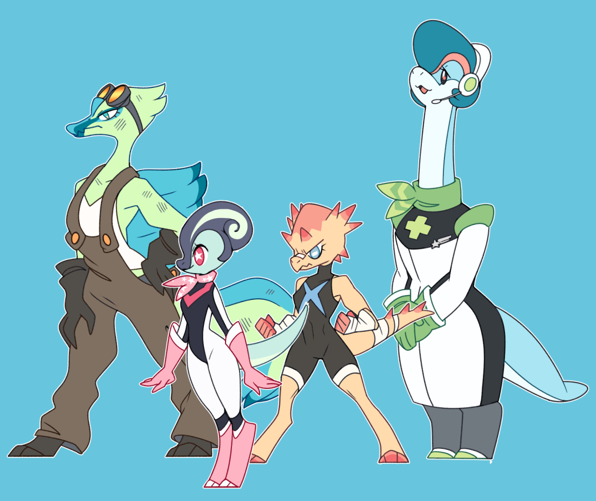 「A lil closer look at the characters! Now」|Vergolophus (𝘝 ...