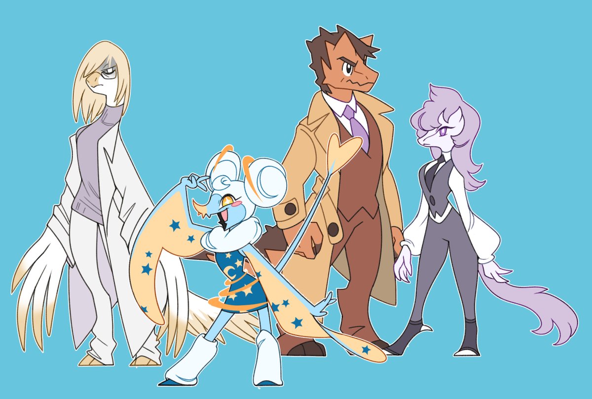 「A lil closer look at the characters! Now」|Vergolophus (𝘝 ...