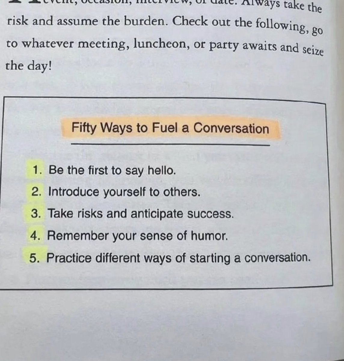 50 Ways To Start A Conversation With Anyone: https://t.co/scIqiX1rjI ...