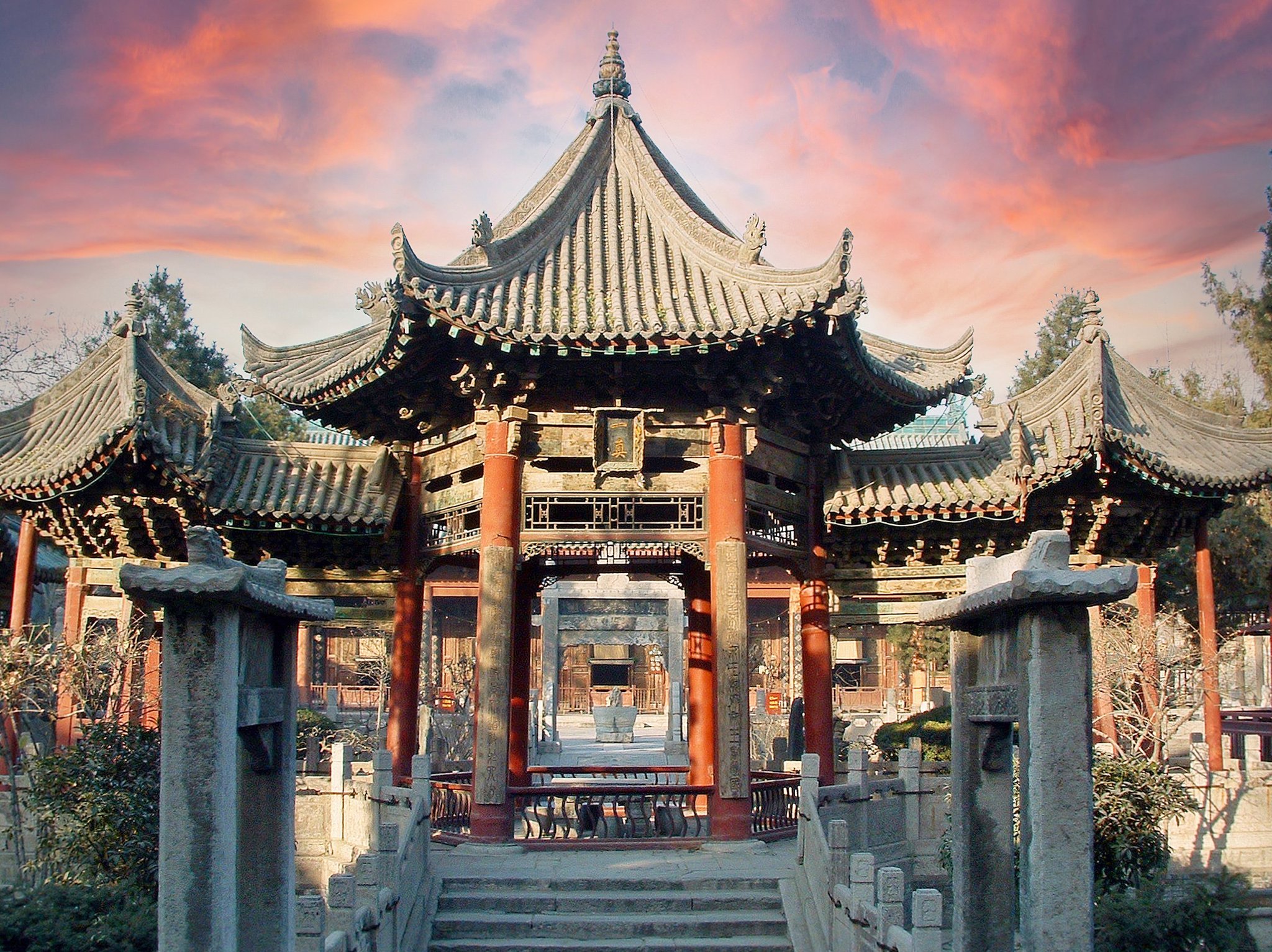 The Great Mosque Of Chinese Architecture