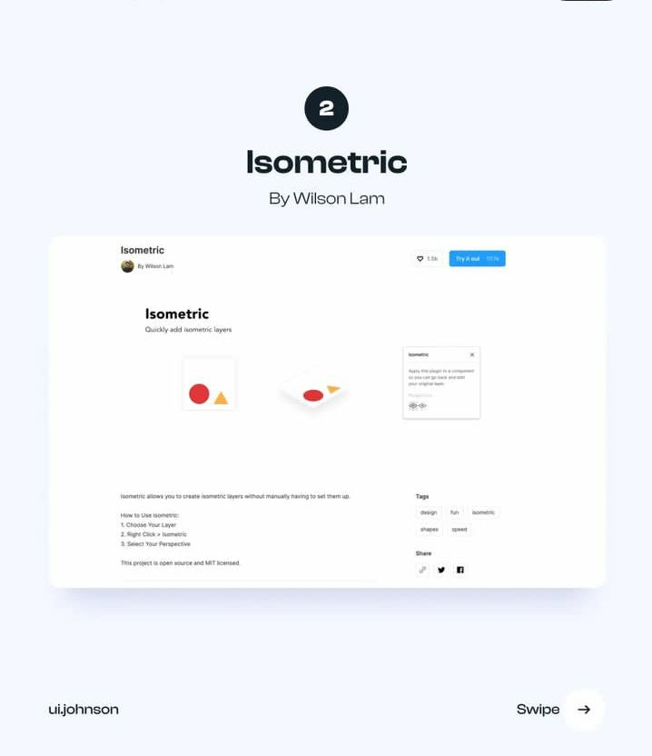 If you are a UI/UX Designer and looking 👀 for isometric plugins in ...