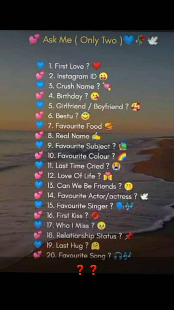 Instagram Question Games