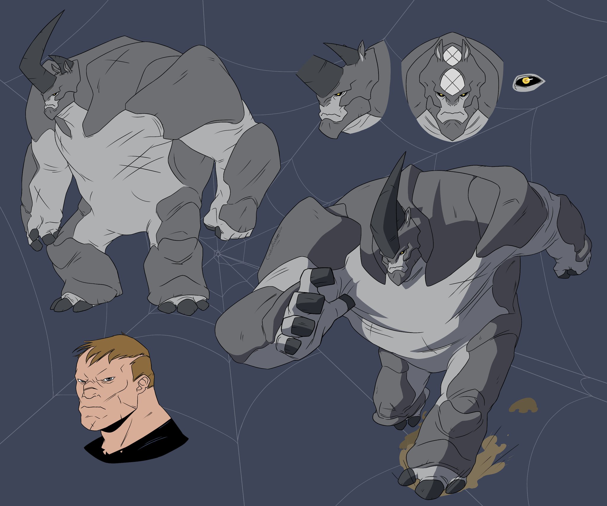 Spectacular Spider Man Rhino Hasbro Marvel Spectacular Spider Man