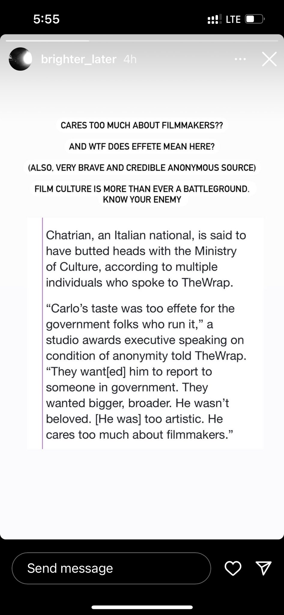 Dear Enemy Instagram