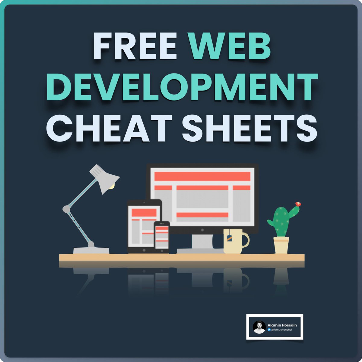 Web Development Cheat Sheets 100 Free ๐ Bookmark For Later ๐งต๐ 6776