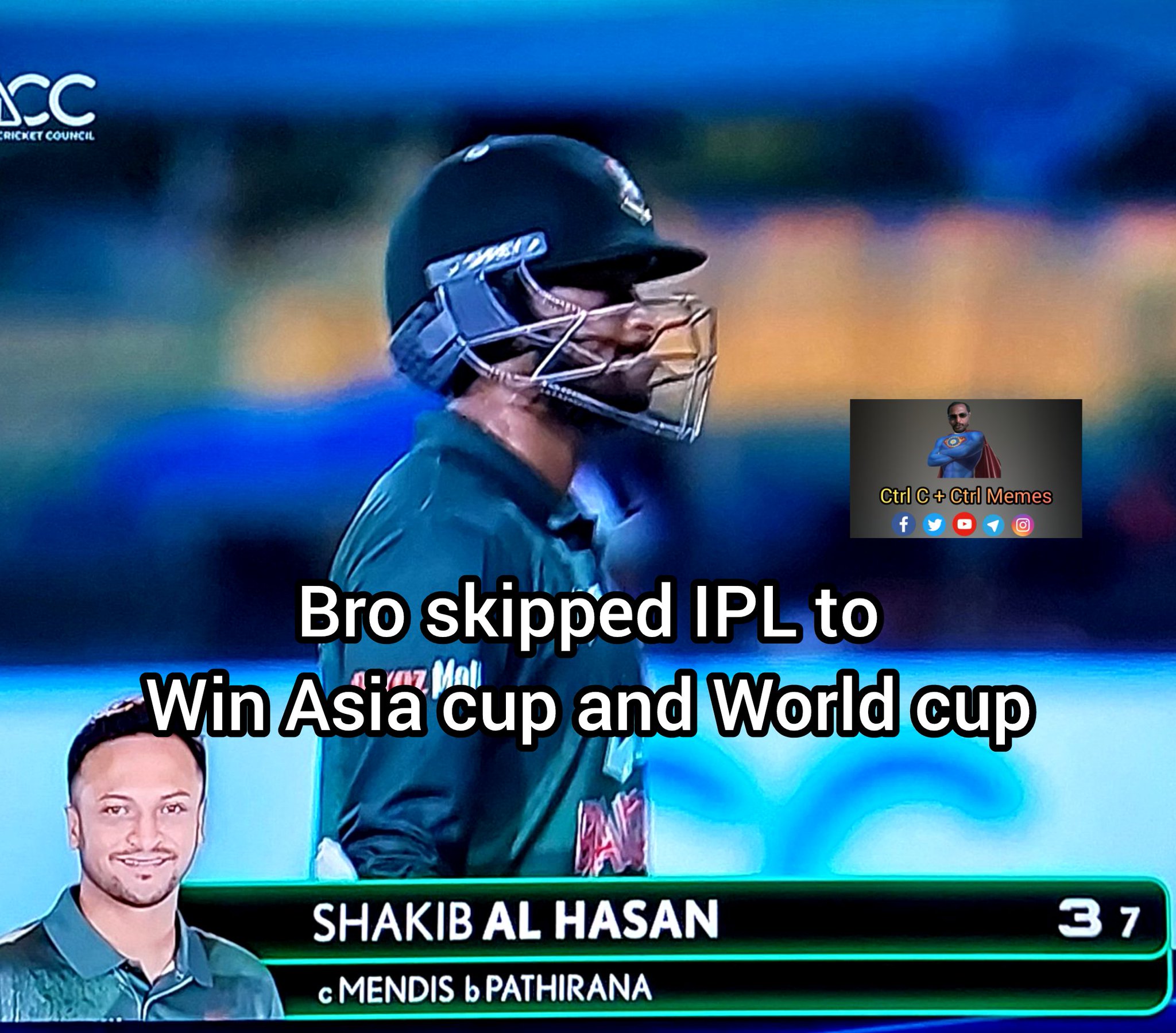 Shakib Al Hasan Memes Virat Kohli Gifts Shakib Al Hasan His Bat After