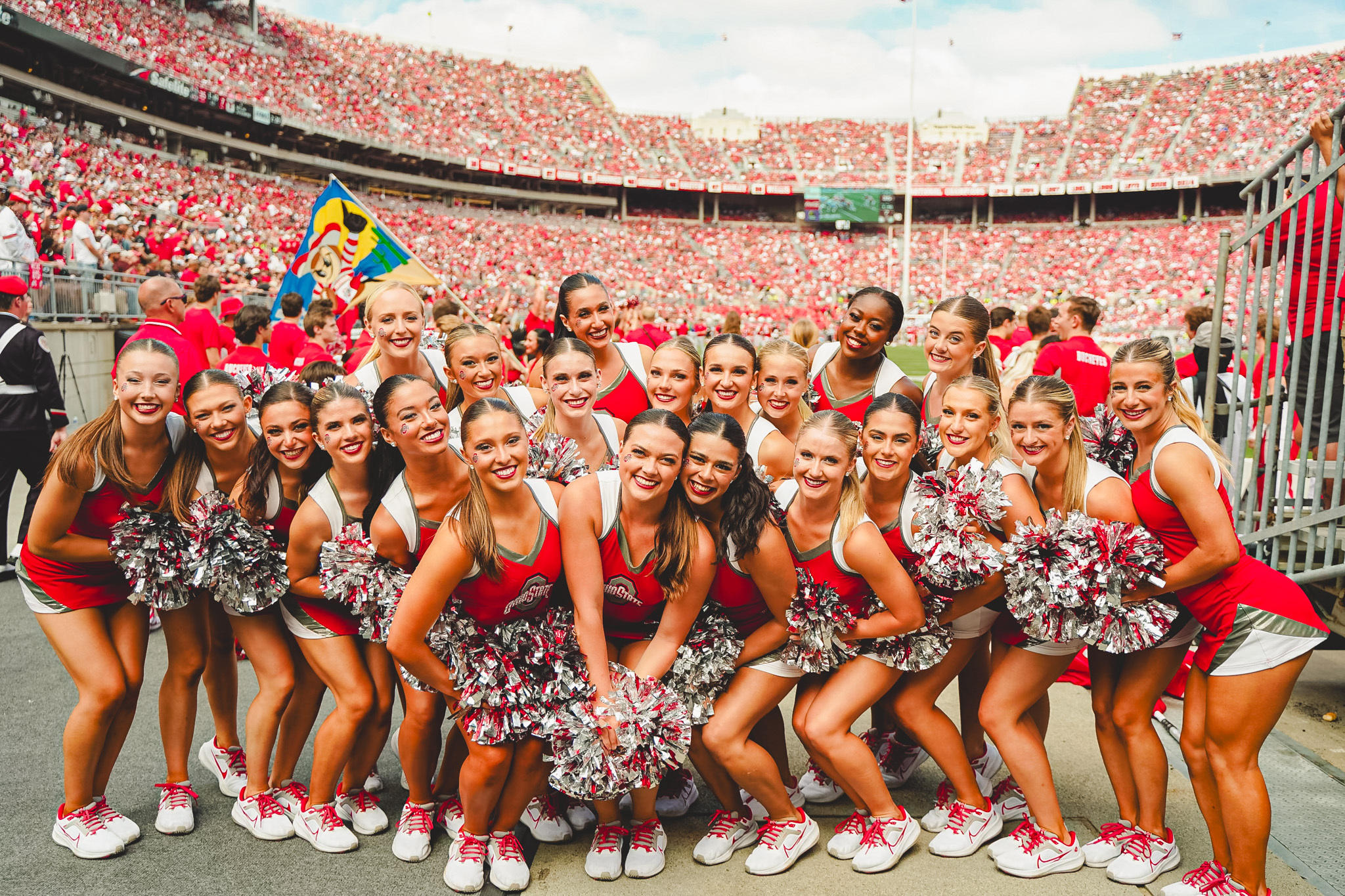 Ohio State University Cheerleaders