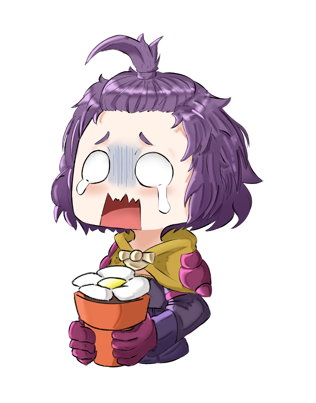 Frightened Chibi Chibi Skeleton Witch Character Sprites CraftPix.net