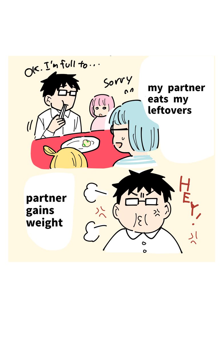 「Eating less commom things(2/4) 」あさのゆきこの漫画