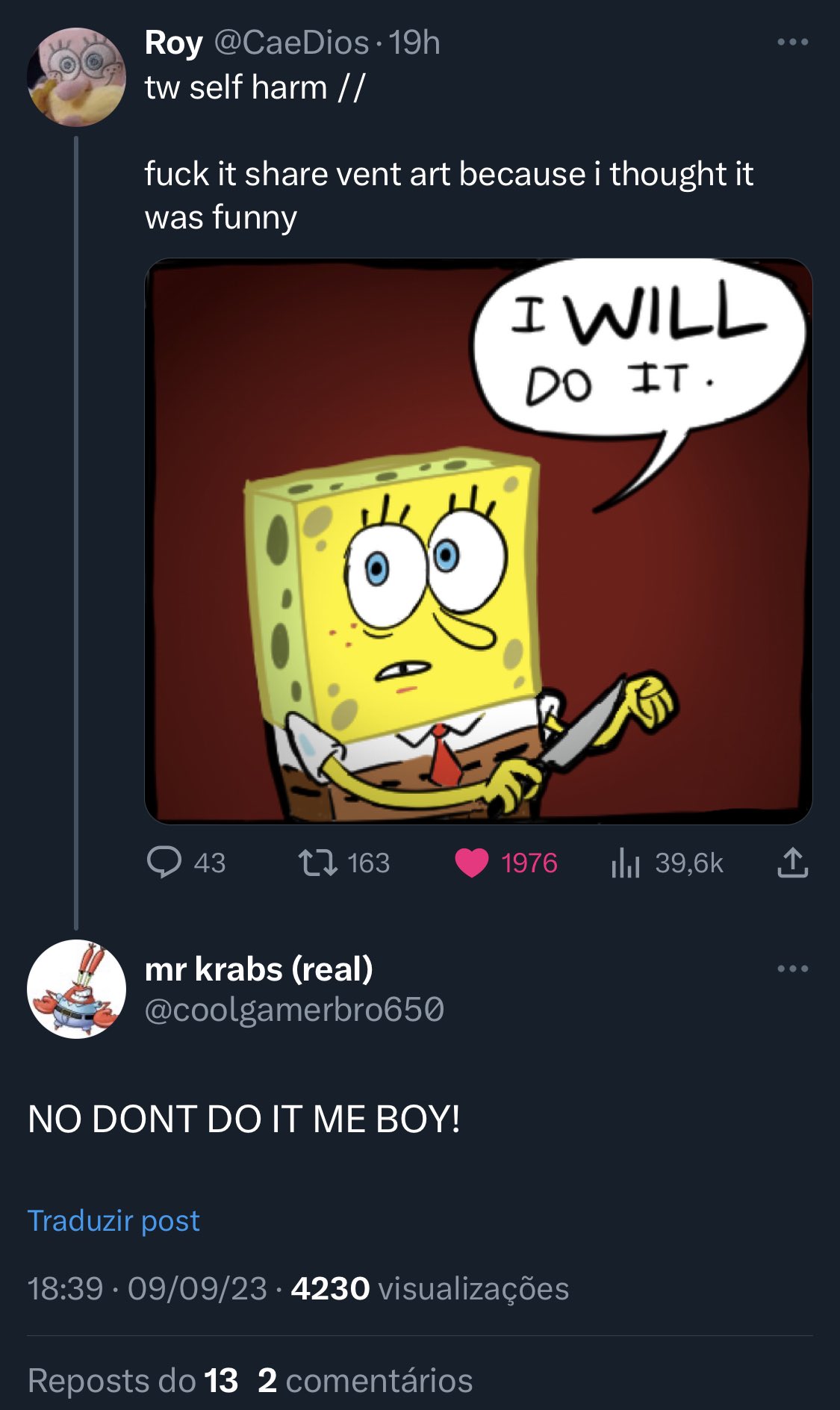 Shit Just Got Real Meme Spongebob