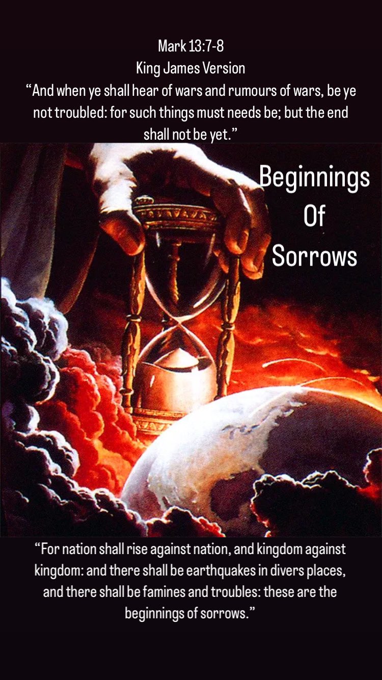 Mark 13 7 Kjv