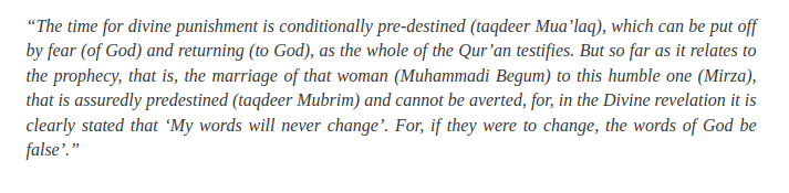 A timeline of the Muhammadi Begum prophecy - Ahmadi Highlights | Rattibha
