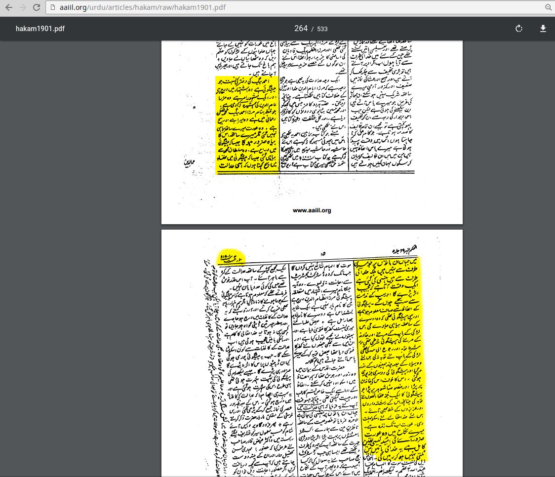 A timeline of the Muhammadi Begum prophecy - المسلسل من Ahmadi ...