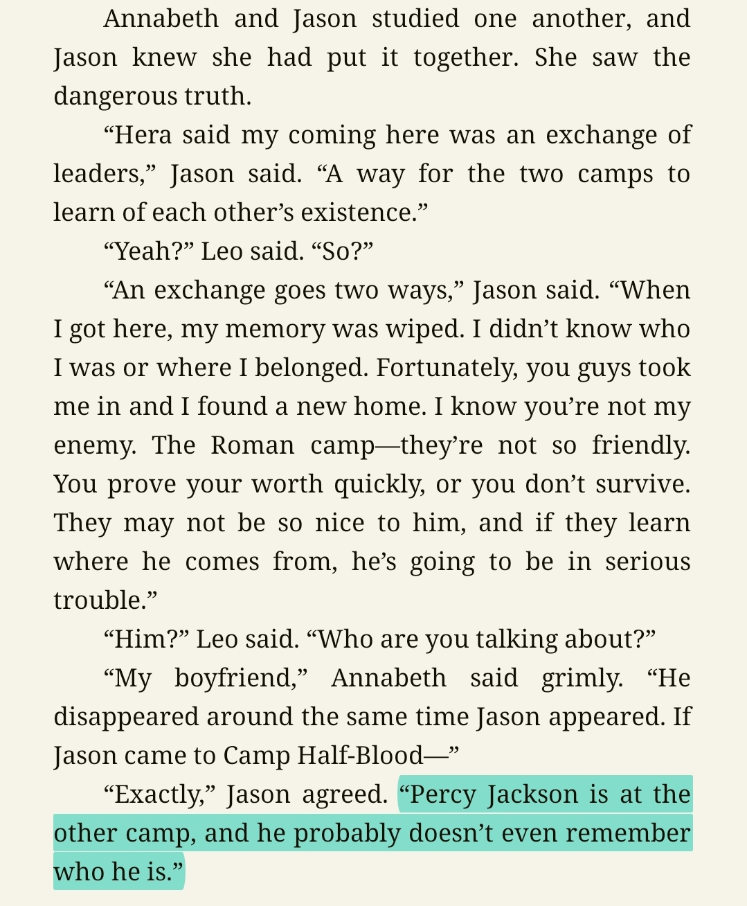 Mark Of Athena Percy And Annabeth Reunion