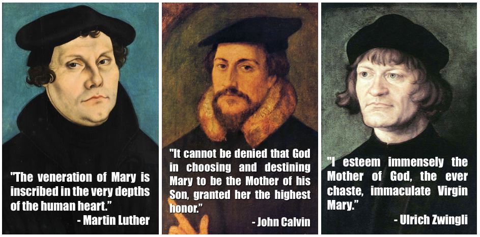 Ulrich Zwingli And Martin Luther