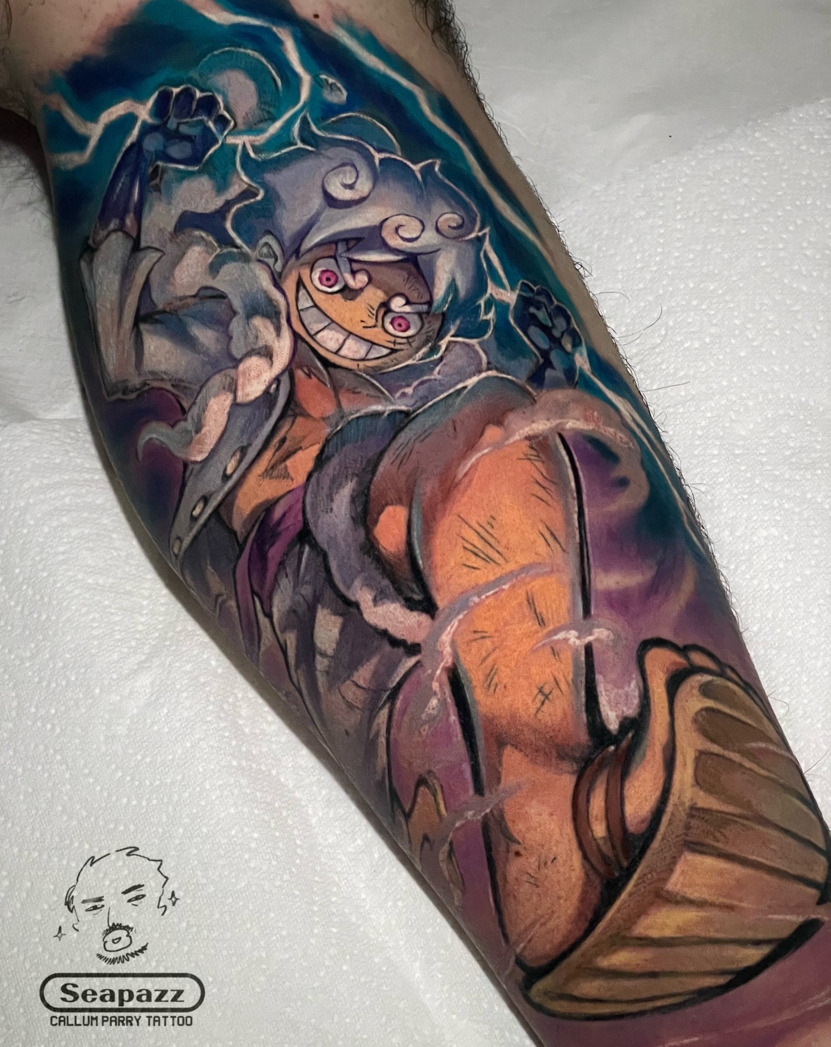 One Piece Luffy Tattoo Anime Tattoo Design Ideas For Men And Women