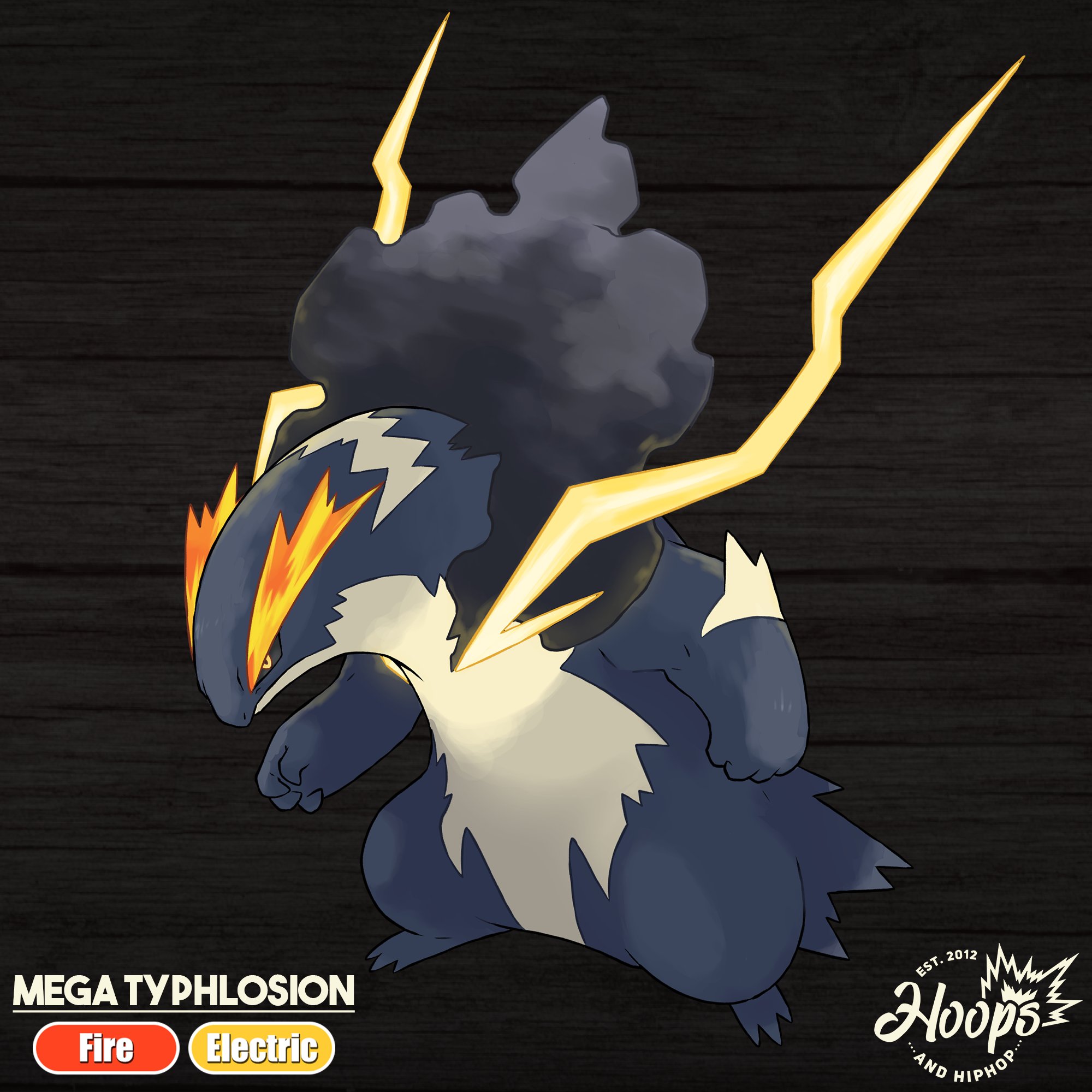 Pokemon Typhlosion Mega Evolution