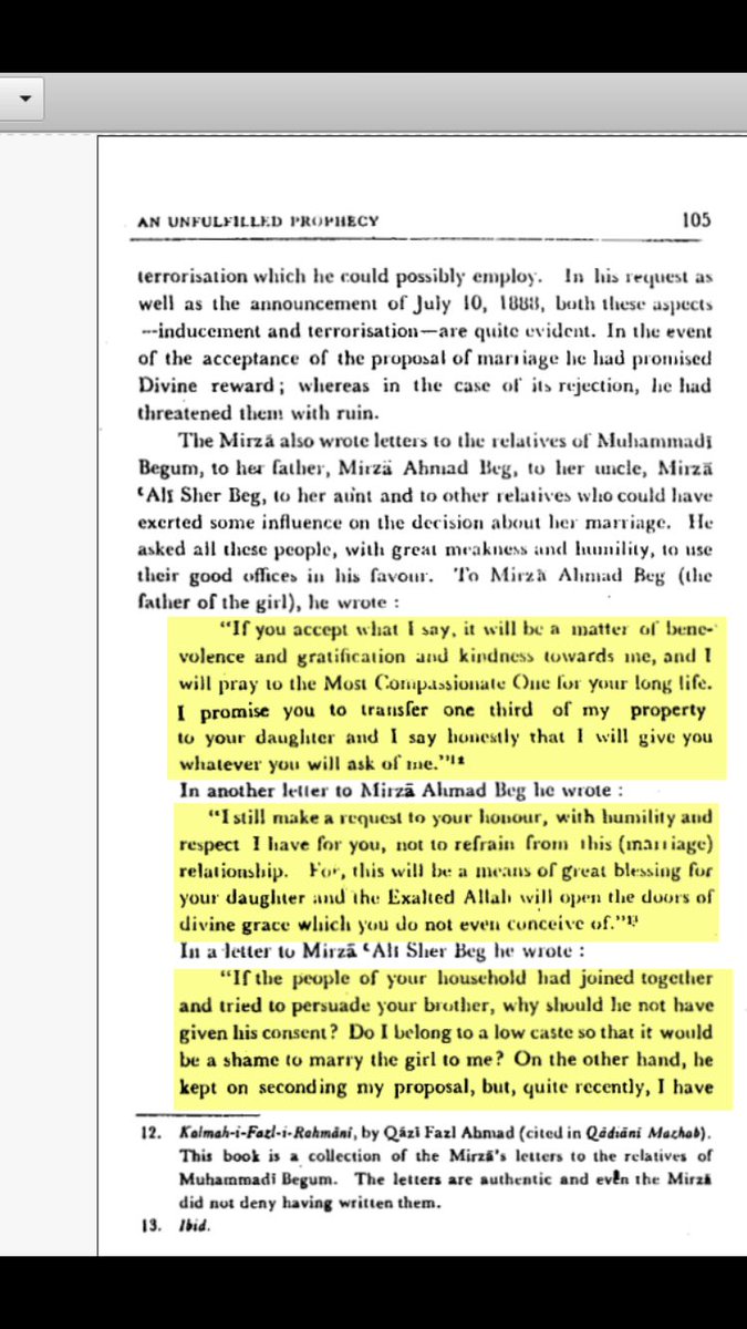 A timeline of the Muhammadi Begum prophecy - Ahmadi Highlights | Rattibha