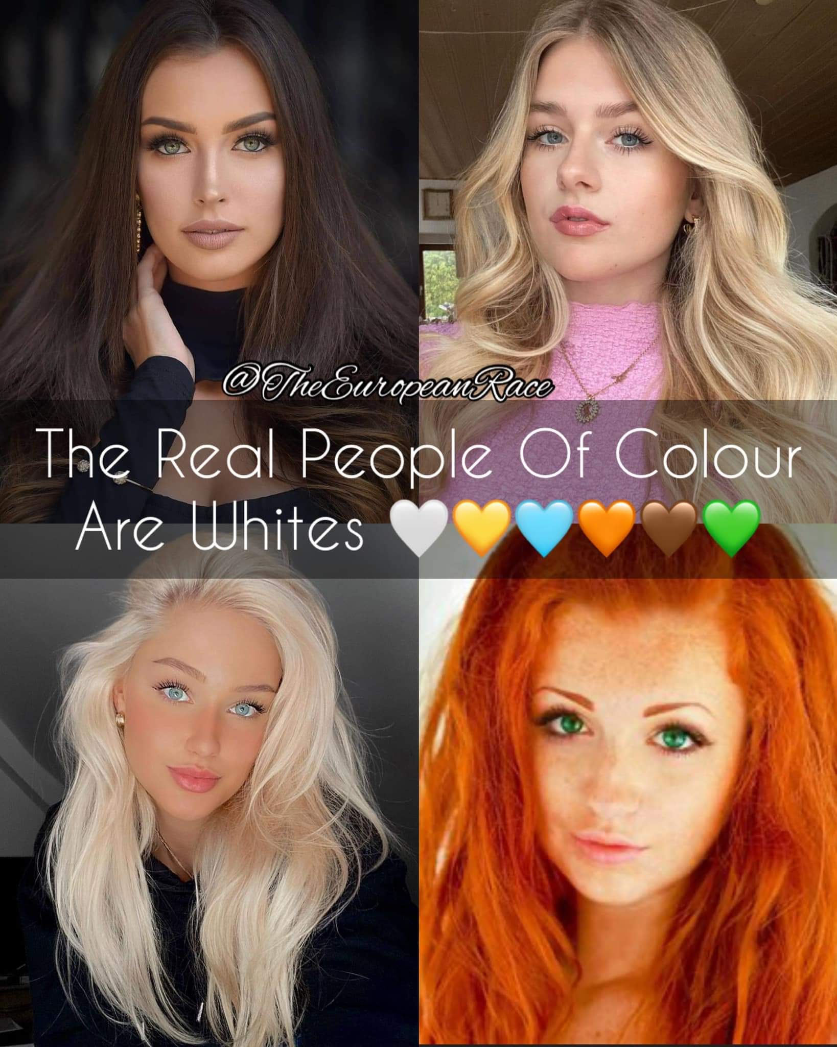 Caucasian Race People