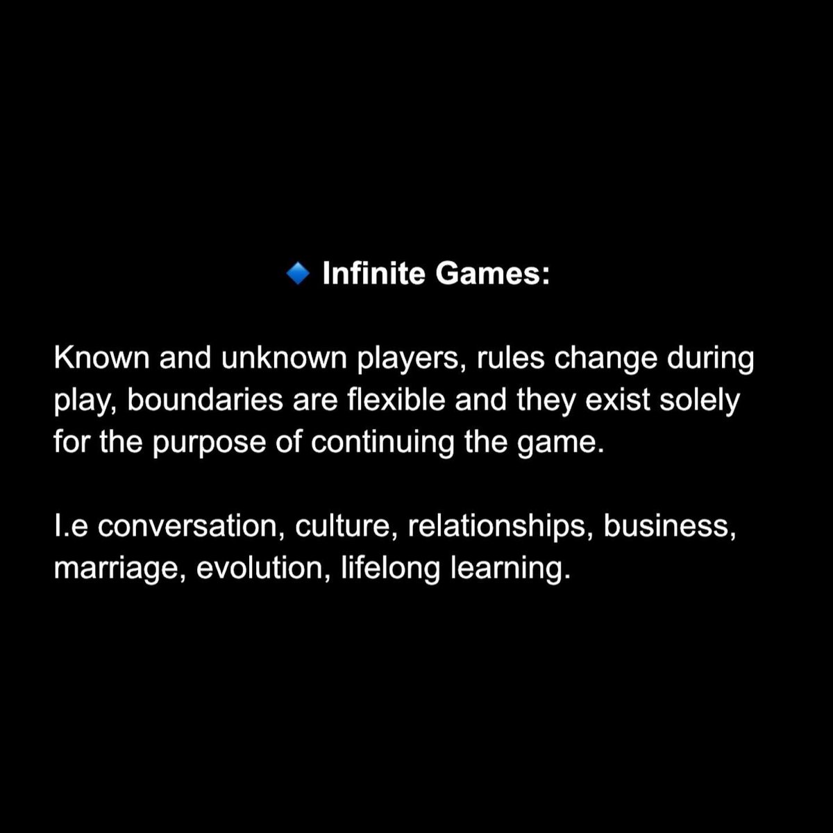Finite and Infinite Games - Book Review Thread 🧵 #reading #nonfiction # ...