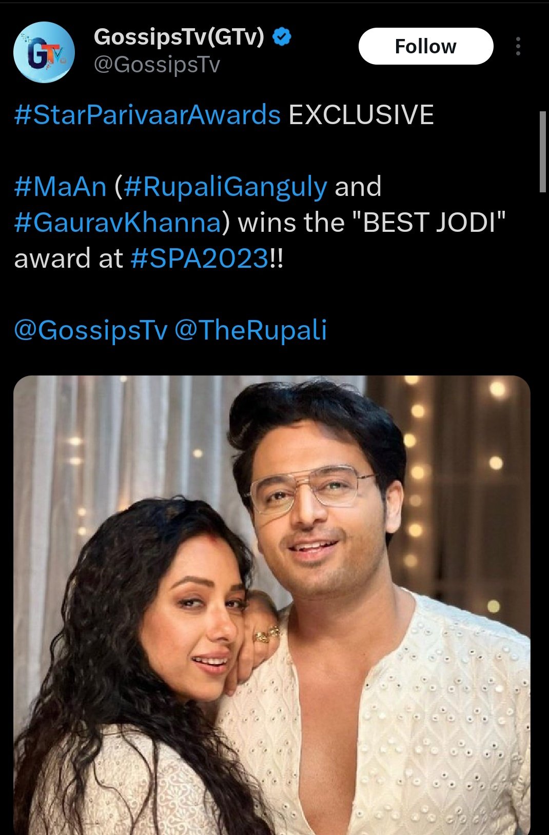 Star Parivaar Awards 2022 Best Jodi