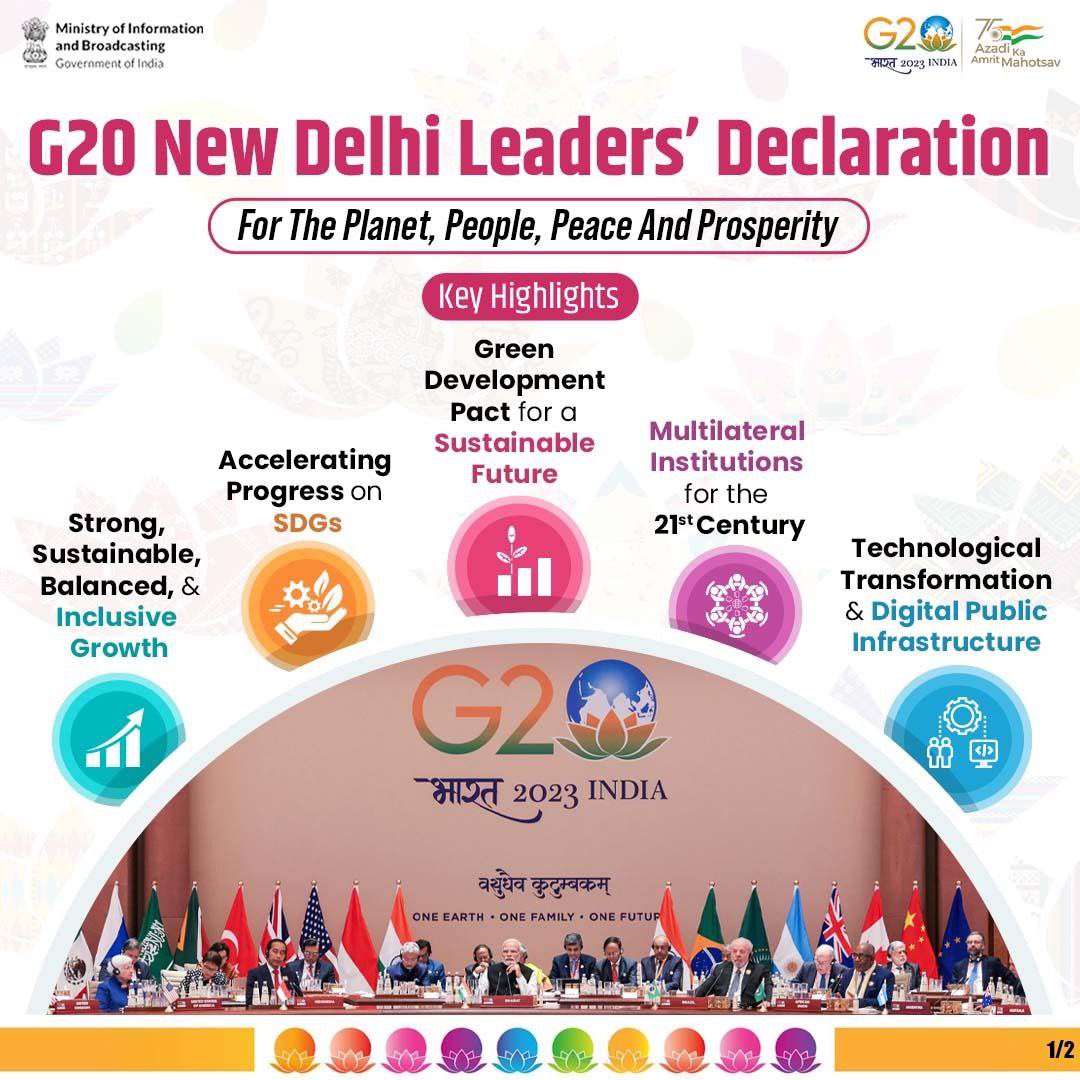 G20 Summit 2023 is Over Now! - A single thread you need to know ...