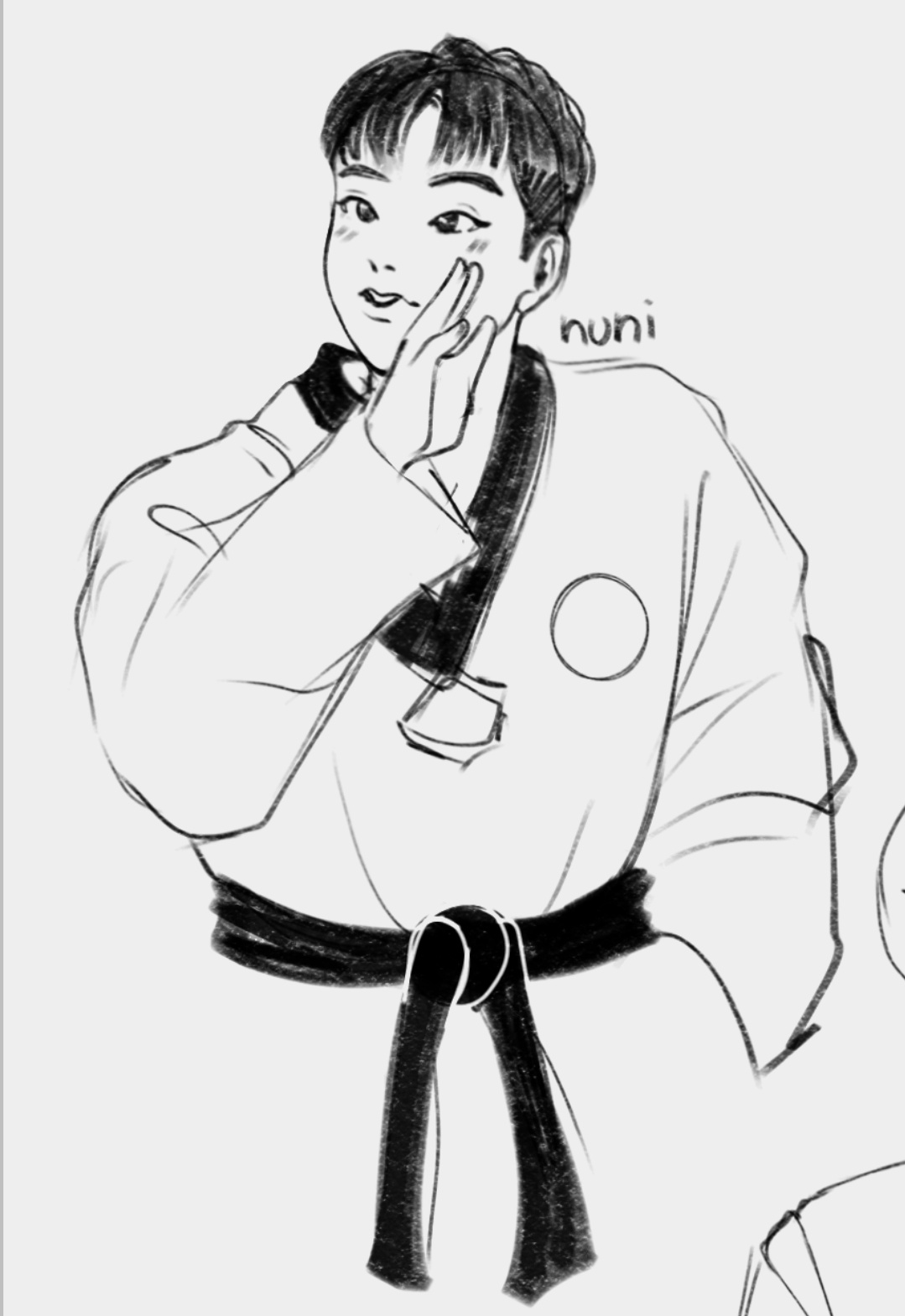Xiumin Easy Drawing